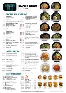 Our Full Menu – Hawker Hall