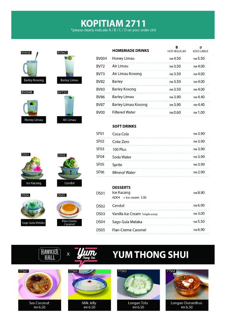 Our Full Menu – Hawker Hall